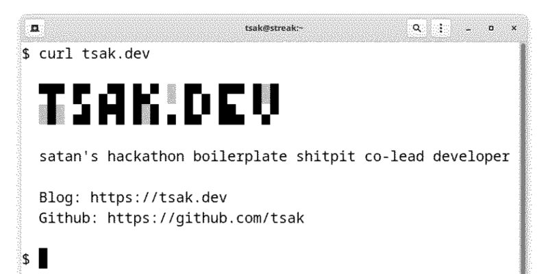 Use nginx as a hacker business card - ProdSens.live