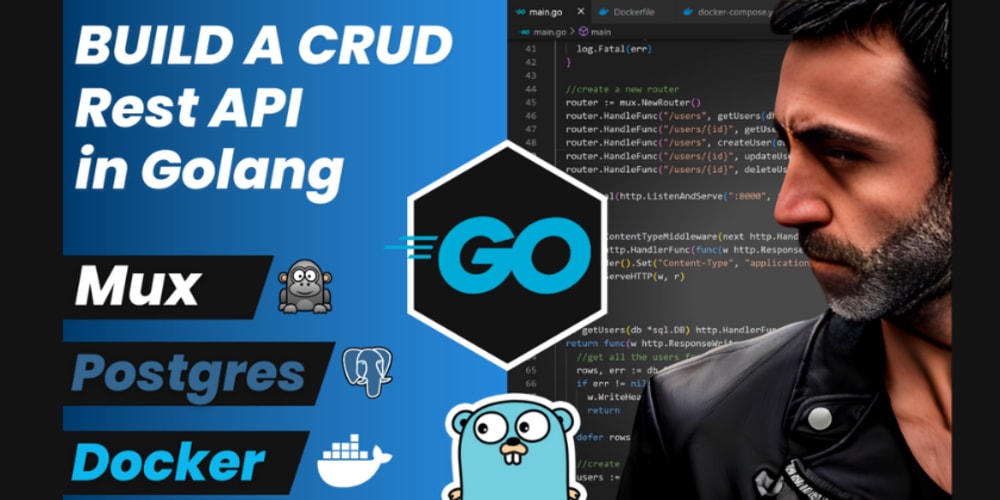 Build A Crud Rest Api In Go Using Mux Postgres Docker And Docker 6421