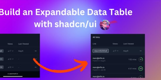 Build an Expandable / Collapsible Data Table with 2 shadcn/ui Components - prodSens.live