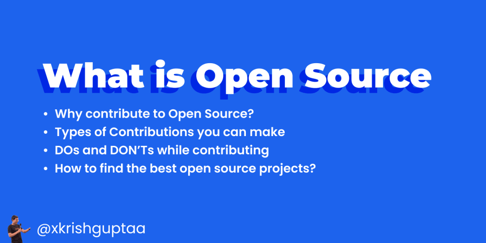 What is Open Source & How to contribute to it? - prodSens.live