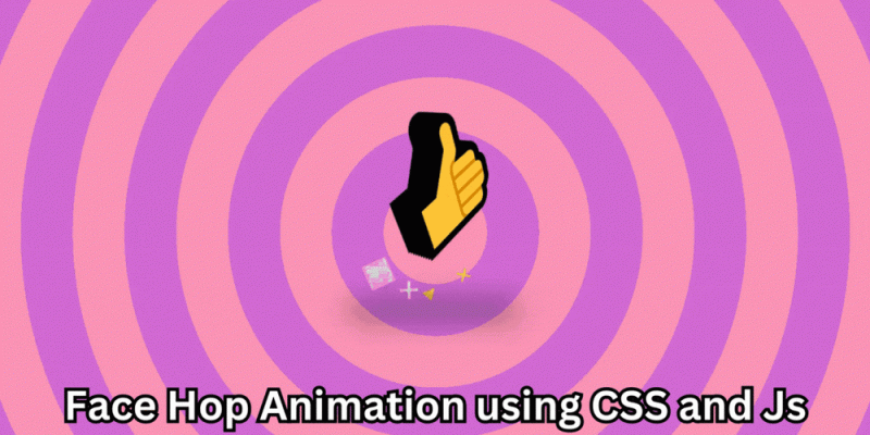Face Hop animation using CSS and Js - prodSens.live