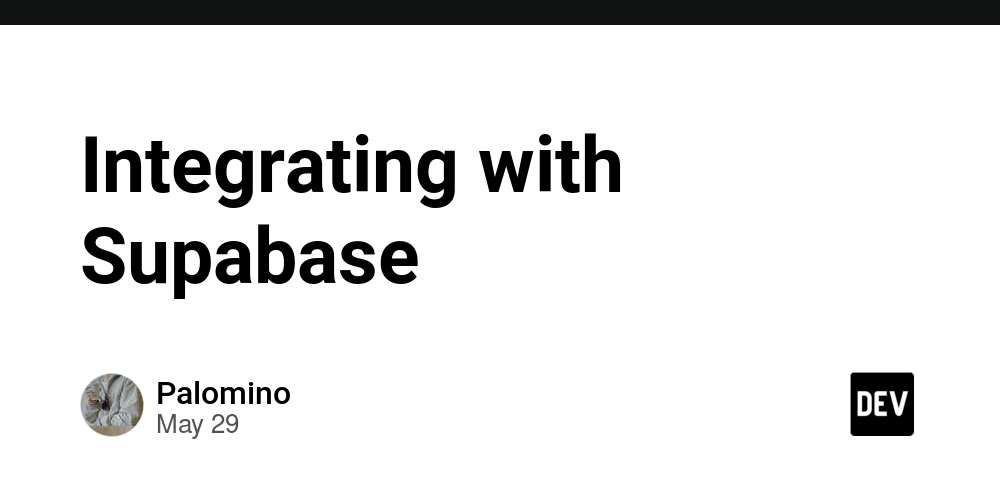 Integrating with Supabase - prodSens.live