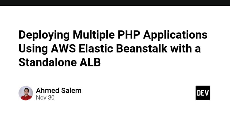 Deploying Multiple PHP Applications Using AWS Elastic Beanstalk with a Standalone ALB - prodSens ...