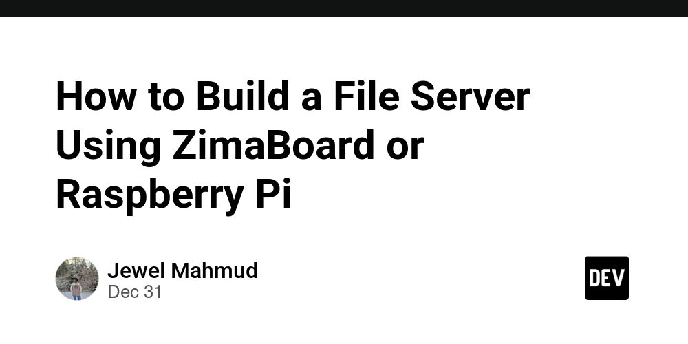 How To Build A File Server Using Zimaboard Or Raspberry Pi
