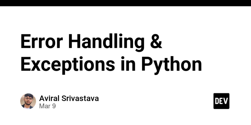 Error Handling & Exceptions in Python - prodSens.live