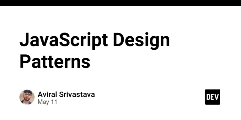JavaScript Design Patterns - prodSens.live