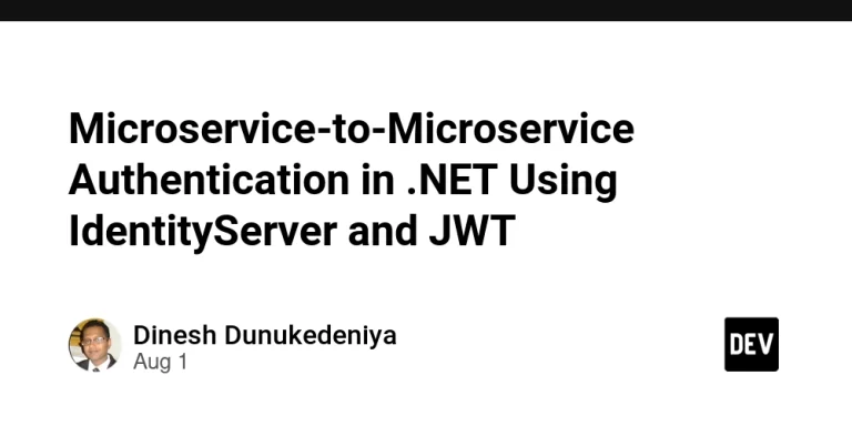 Microservice-to-Microservice Authentication in .NET Using ...